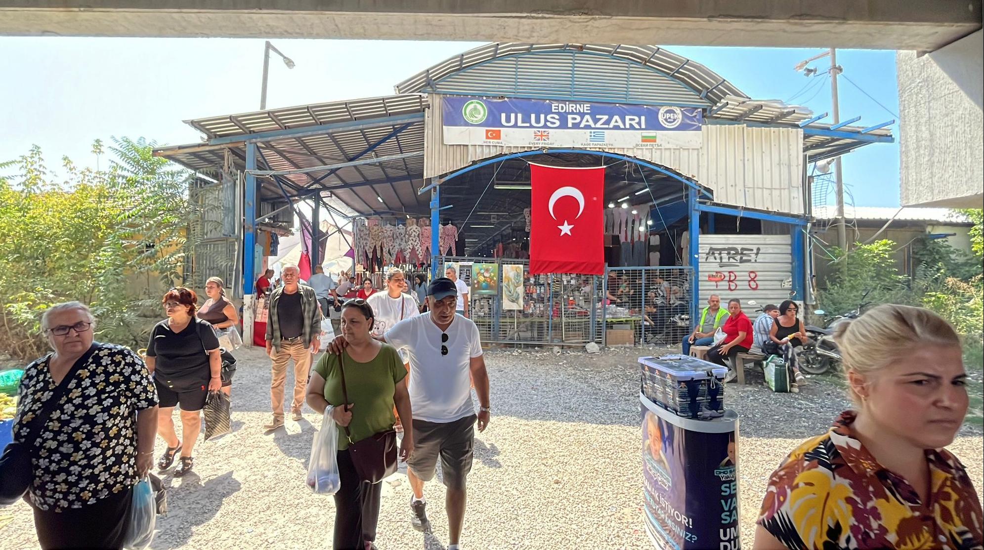 Ulus Pazarı açılmayacak - Edirne Yenigün